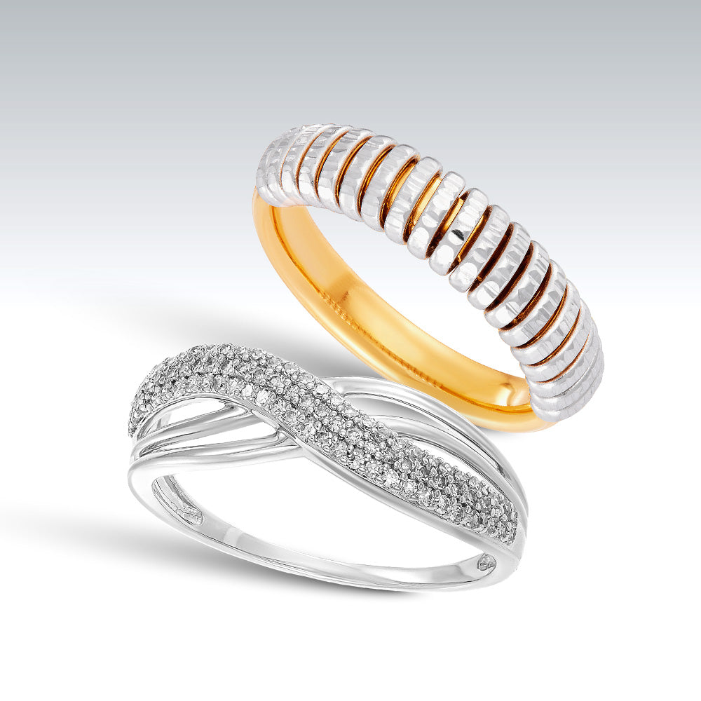 Gold & Diamond Rings | 916 & 750 Gold | HABIB – HABIB Jewels