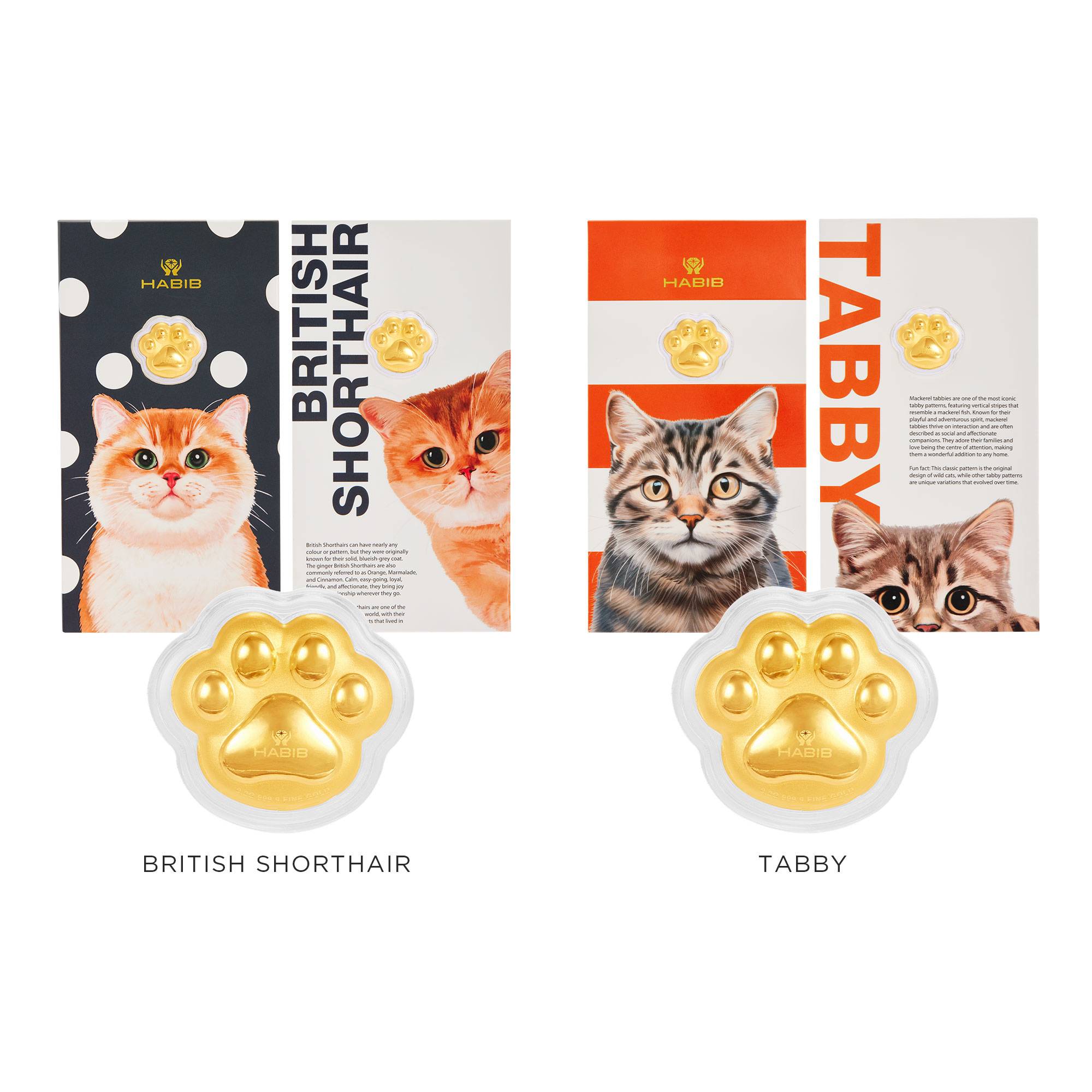 Cat Collection | 999.9 Gold Wafer (0.20g)