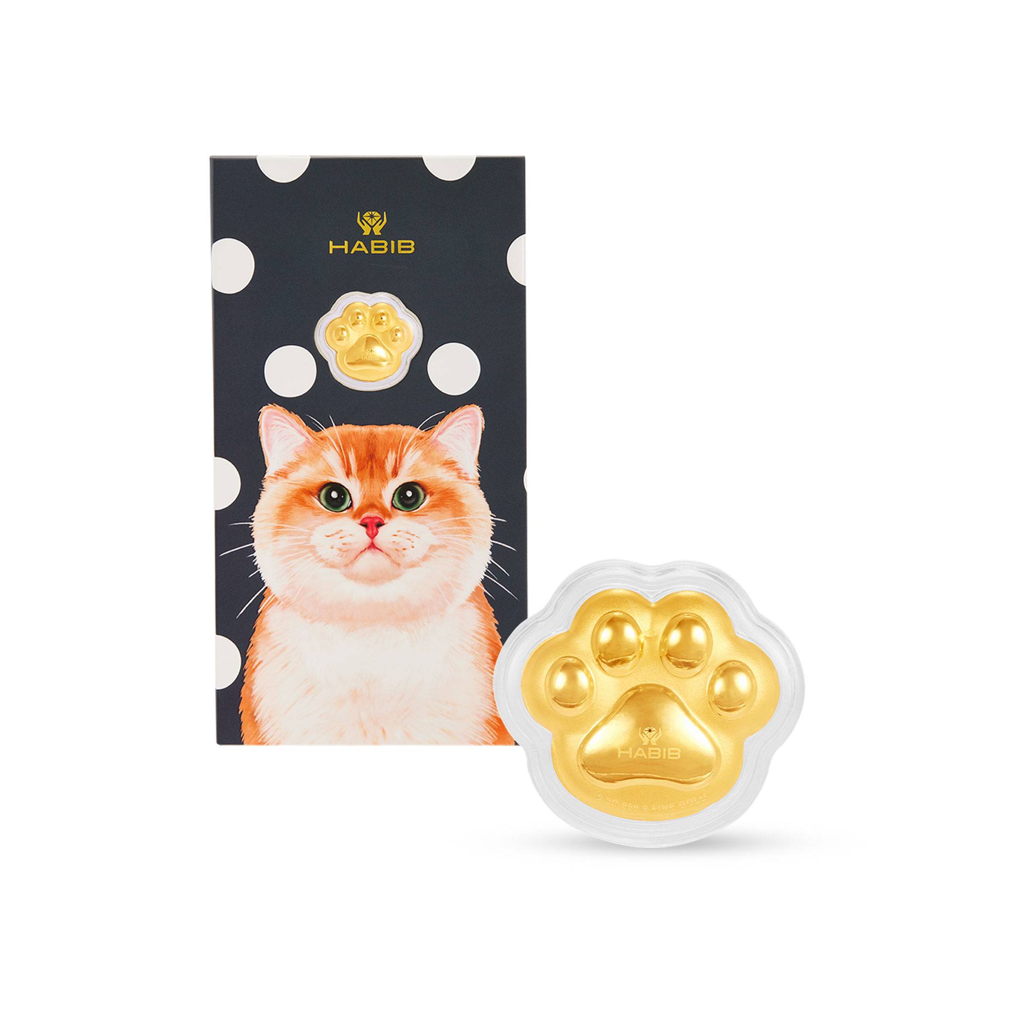 Cat Collection | 999.9 Gold Wafer (0.20g)