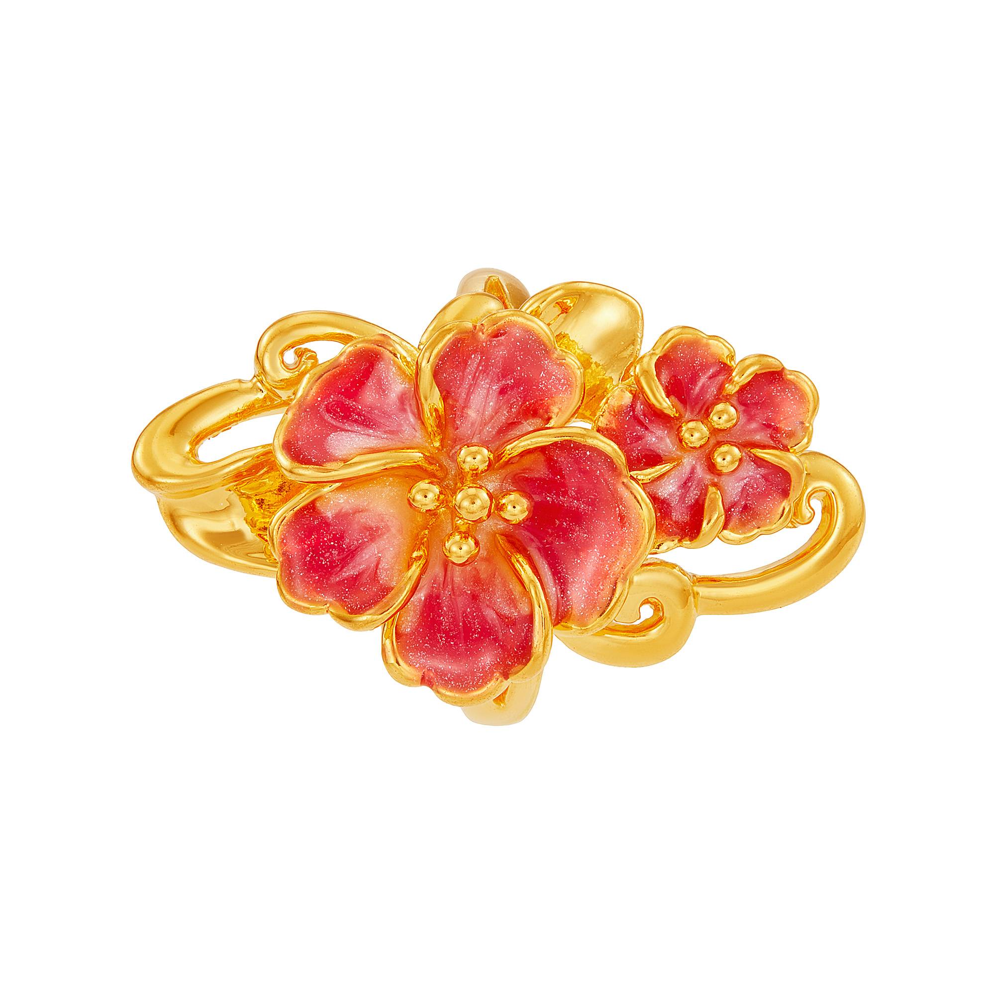 999/24K Yellow Gold Ring 9GR00601224