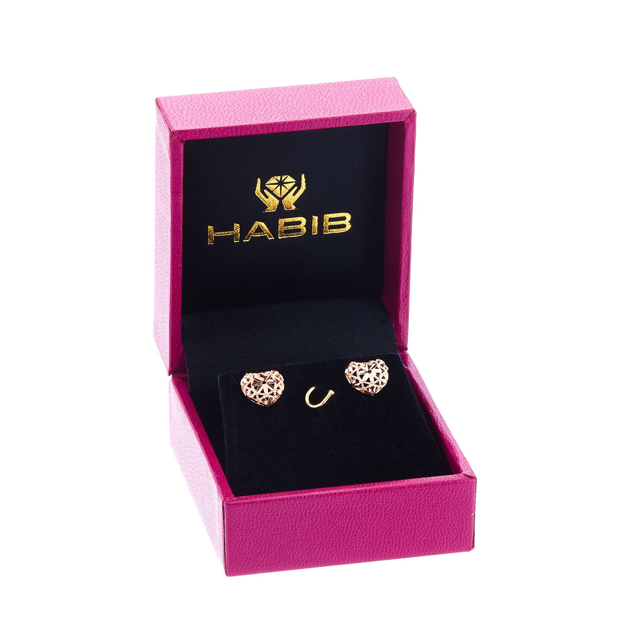 Oro Italia 916 Rose Gold Earring GE73380922(R)