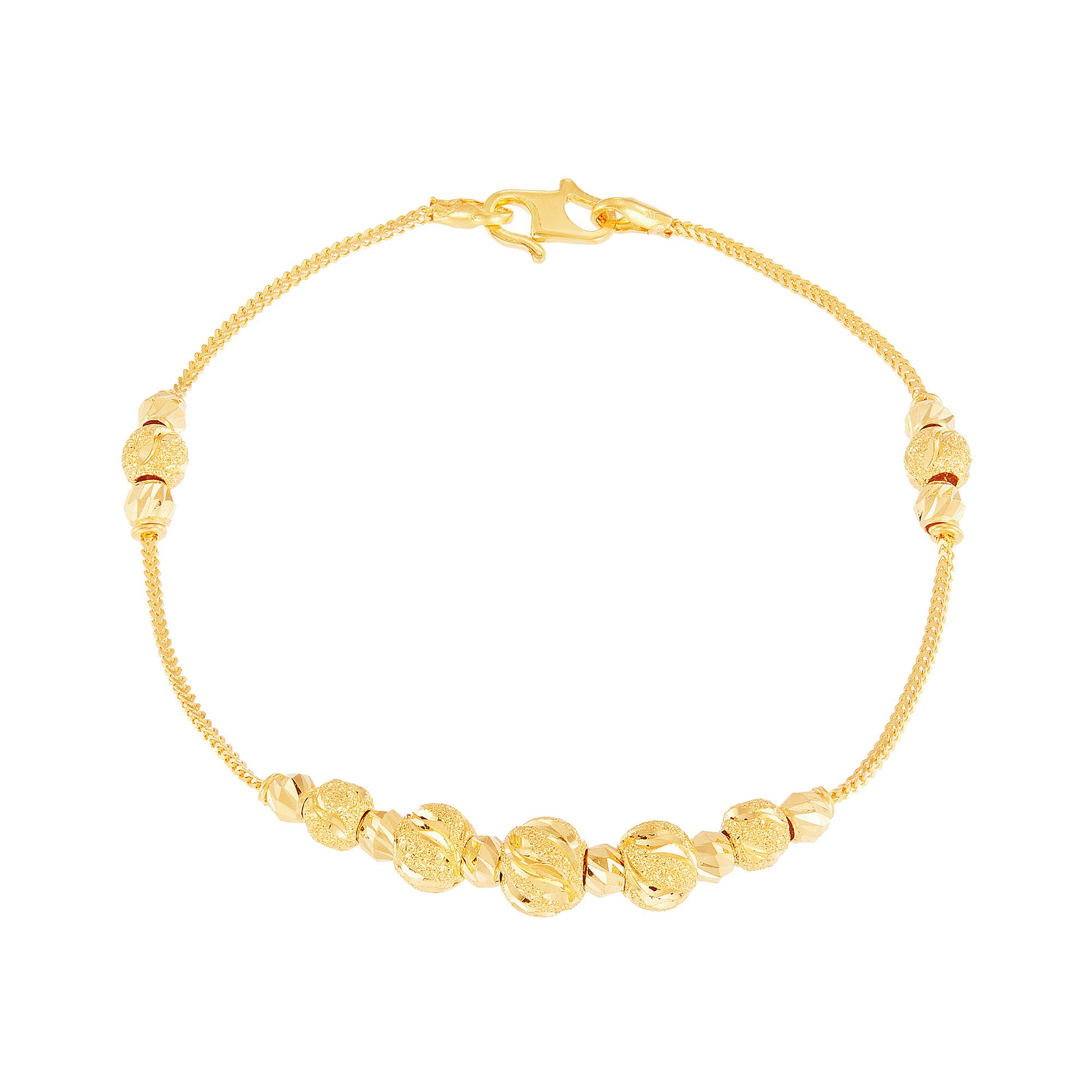 916 Yellow Gold Bracelet ACE020322(025)
